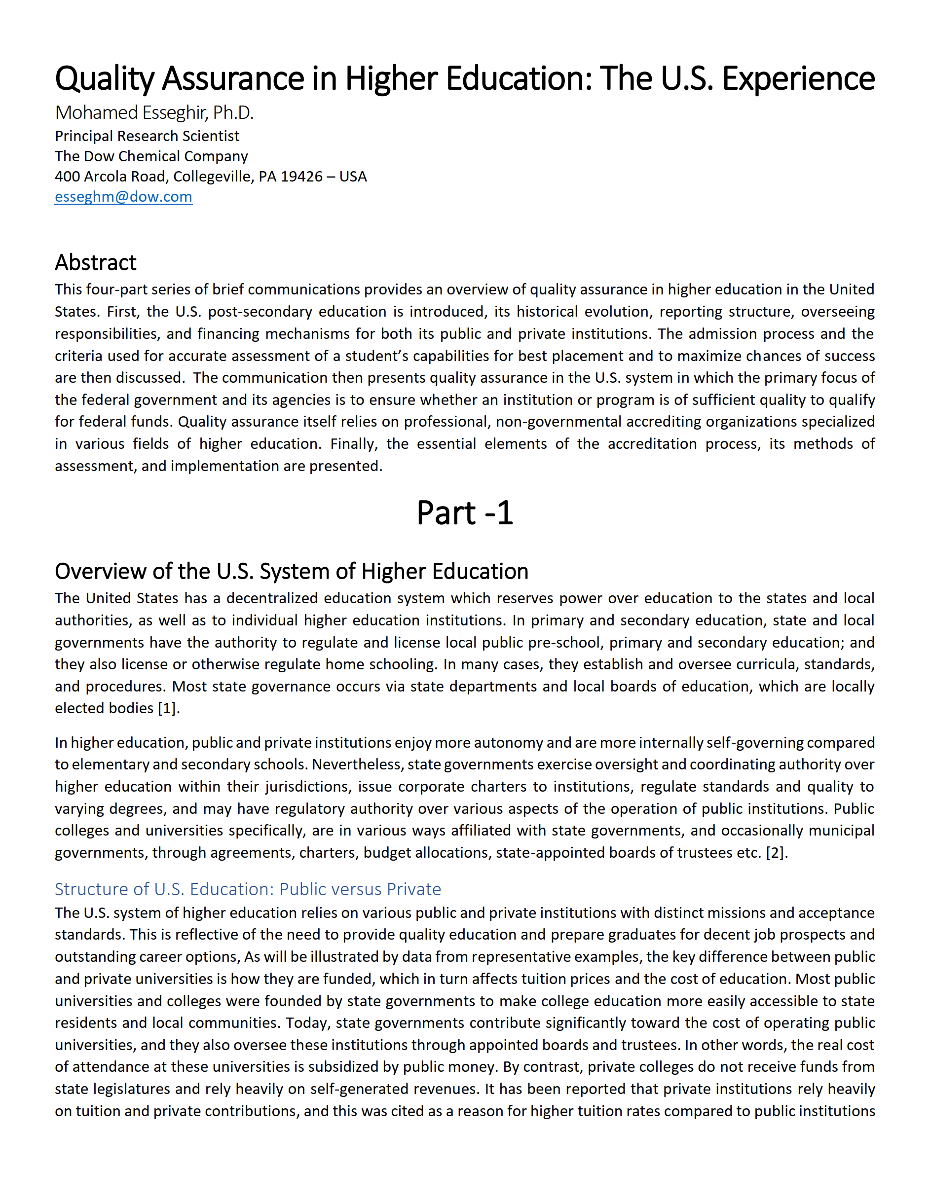 White papers – International Network of Algerian Scientists INAS